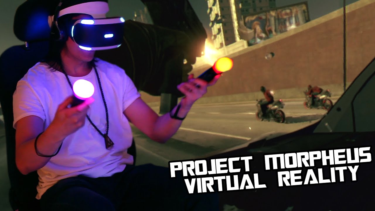 PROJECT MORPHEUS IS CRAZY!!! (PlayStation VR Funny Moments) - YouTube
