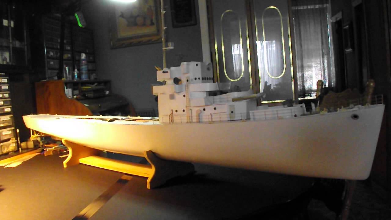 Uss Slater R/C Model - YouTube