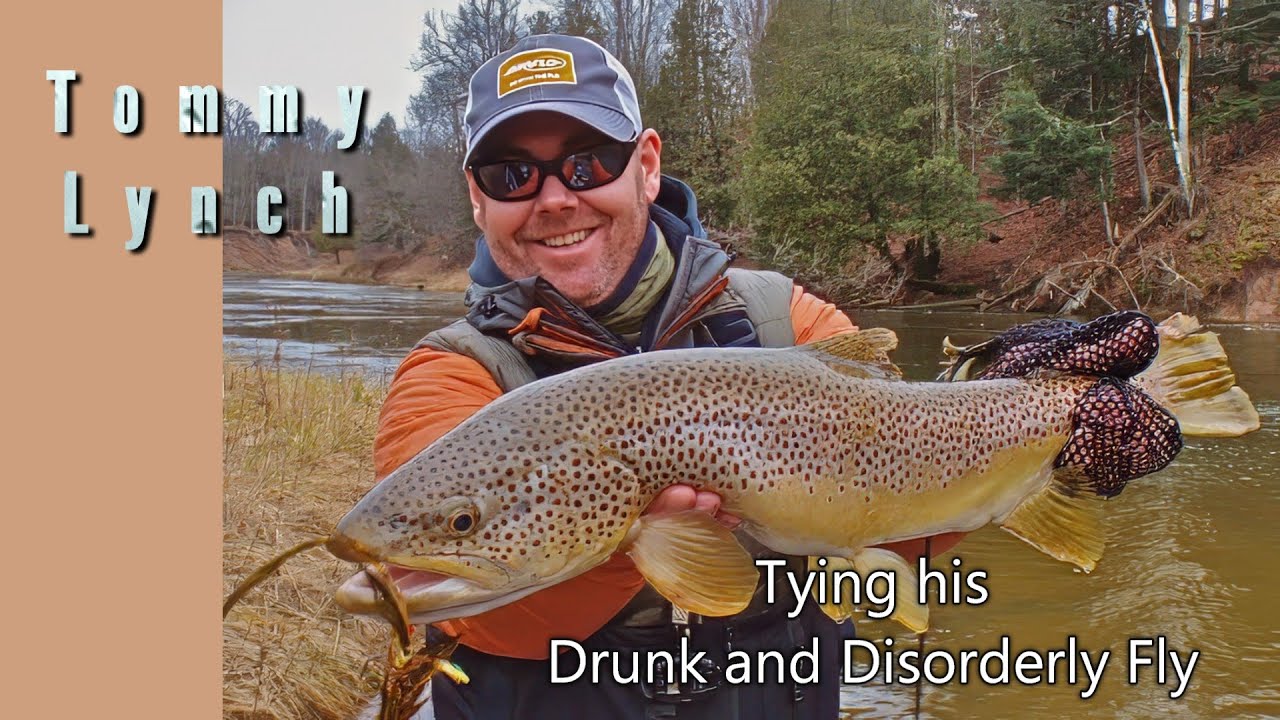 Tommy Lynch tying the Drunk and Disorderly Fly - YouTube