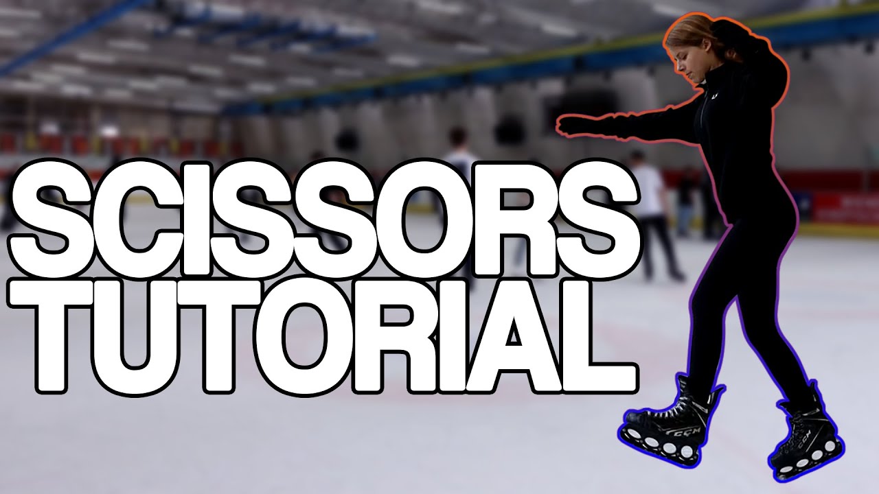 Scissors Tutorial - Freestyle Ice Skating Tutorial - YouTube
