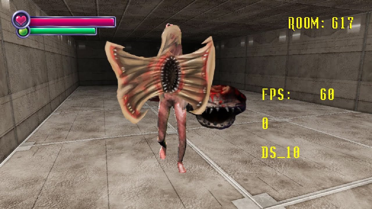 What happens if you "reload" Specimen 10's Introduction Room (Room 617 ...