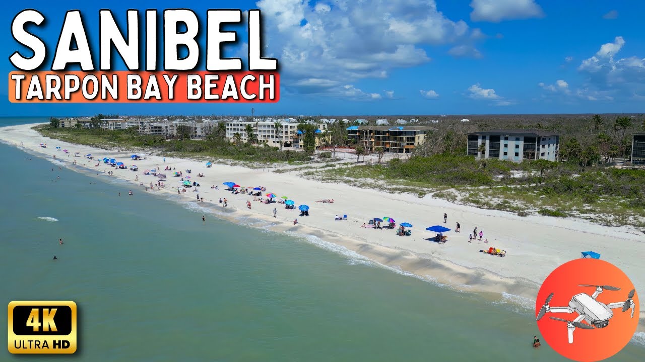 Sanibel Island - Tarpon Bay Aerial View - YouTube