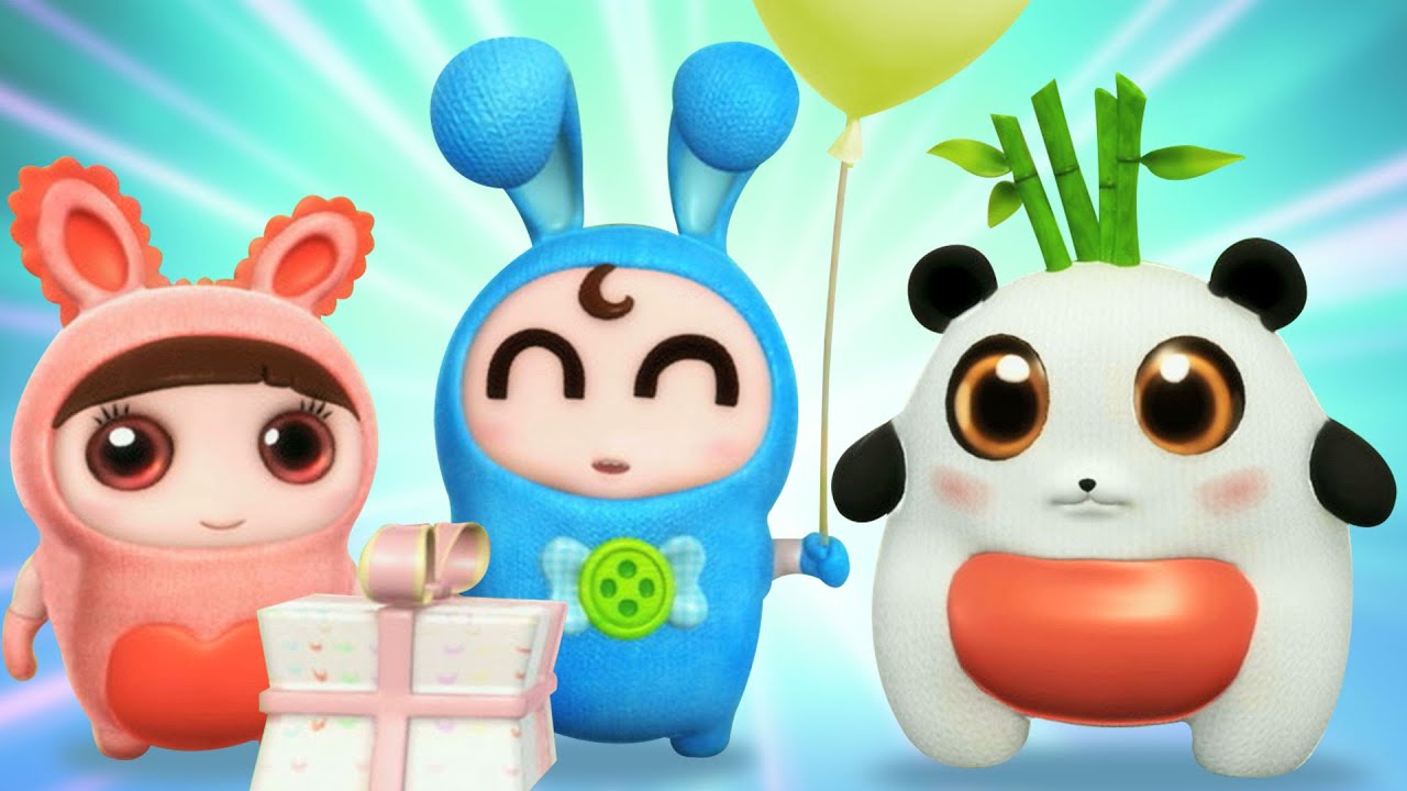 Doby And Disy | Panda's Birthday Presents | Kids Cartoons | HooplaKidz ...