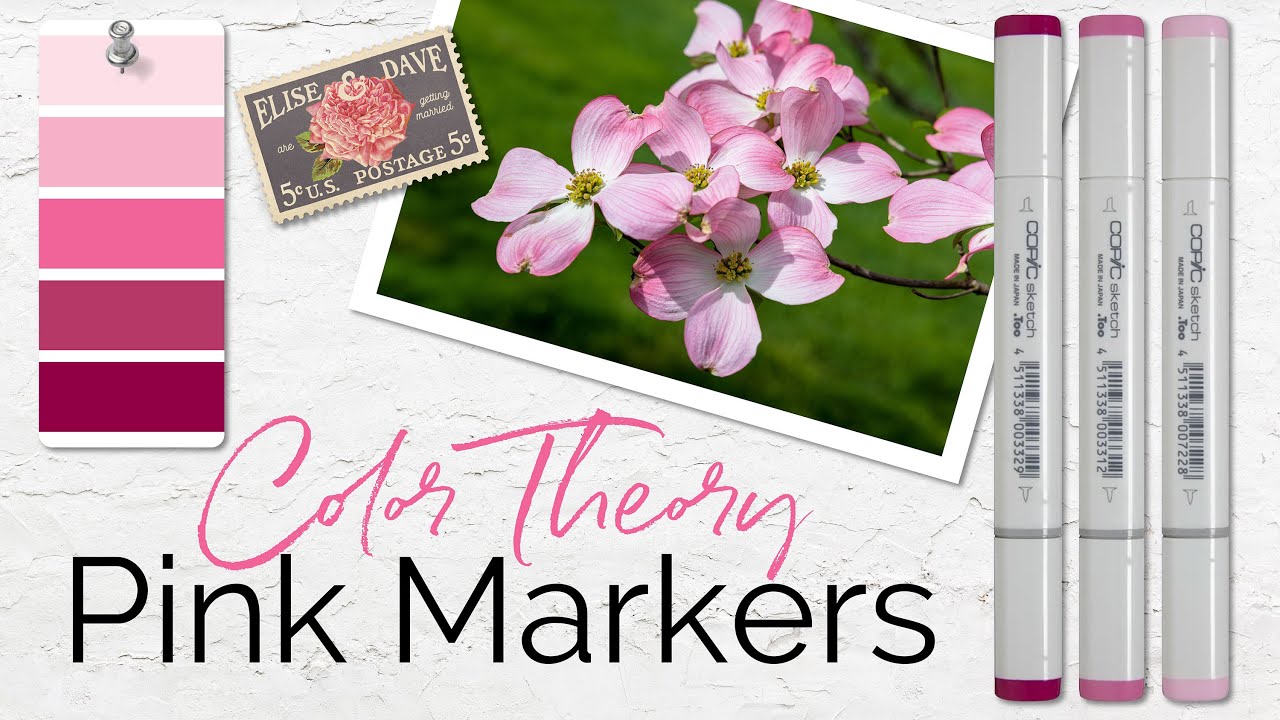 Create Pink Alcohol Marker Blending Combinations for Realism (Applied ...