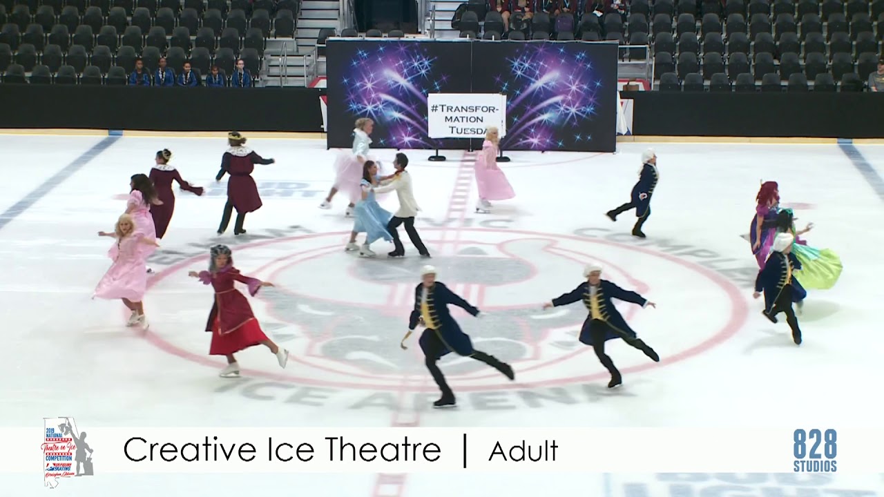 Creative Ice Theatre Adult Team FS 2019 Theater on Ice Nationals - YouTube