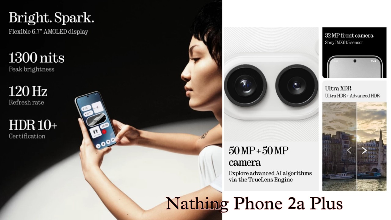 Nathing Phone 2a Plus Review in Fast Impressions ⚡ 12GB/256GB Price ...