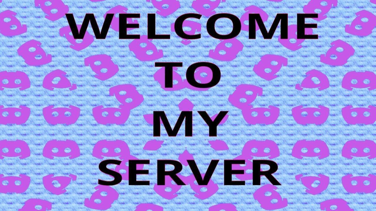 Welcome To My Server - YouTube