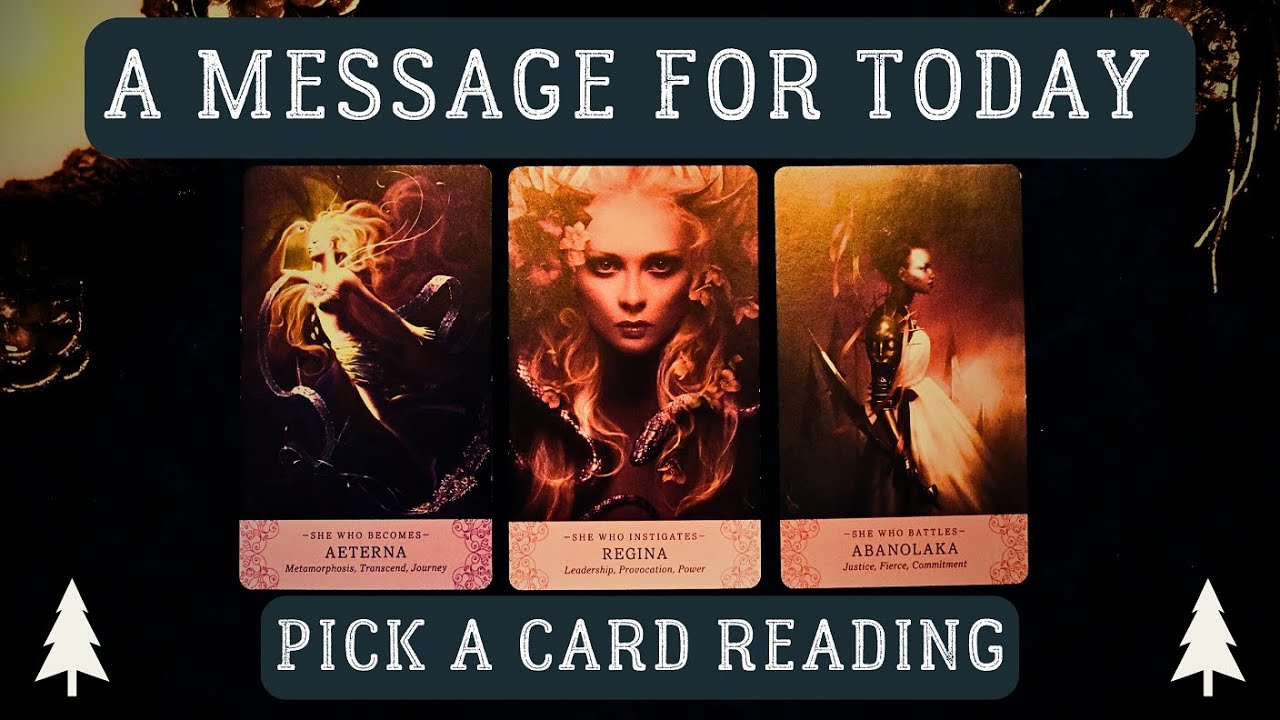 IT’S FOR YOU: A Message You’re Meant to Receive Today ☀️ Pick a Card ...