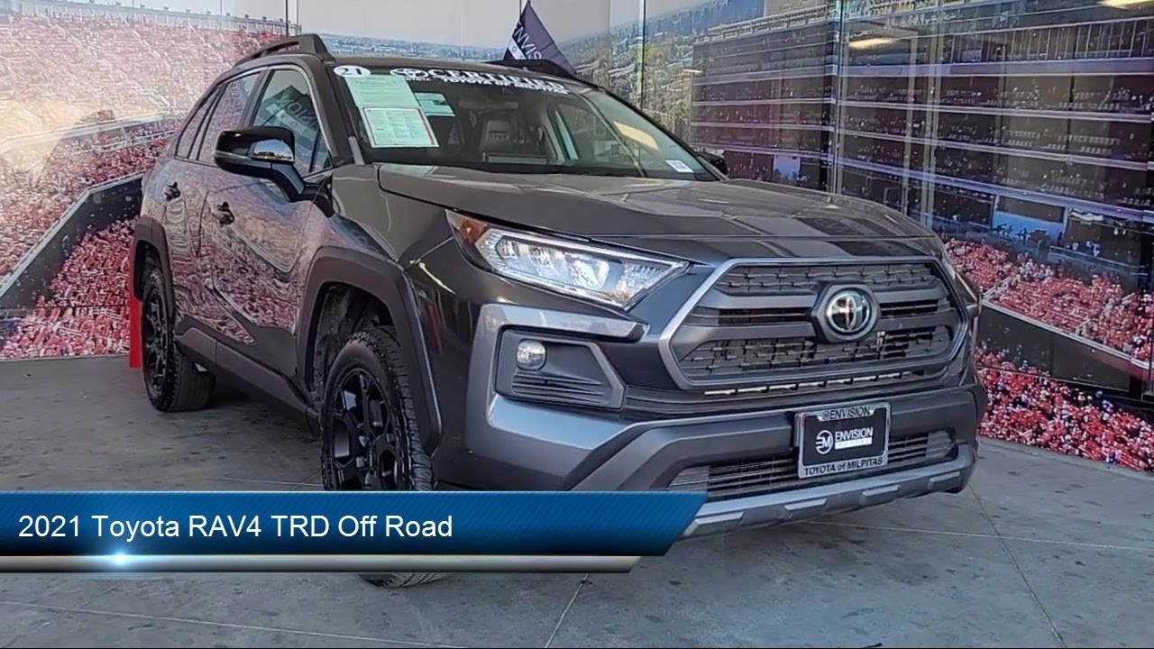 2021 Toyota RAV4 TRD Off Road Sport Utility Milpitas San Jose Sunnyvale ...