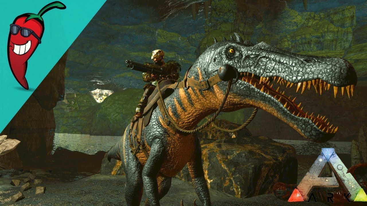 Surprisingly EASY Lower South Cave Run - Ark: The Island Gameplay Ep35 ...