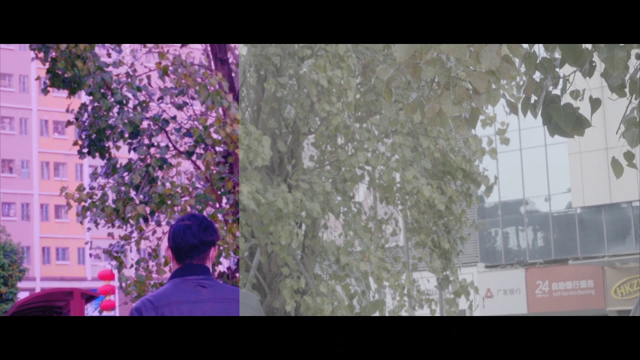 索尼Slog-3自制LUT调色前后对比 - YouTube