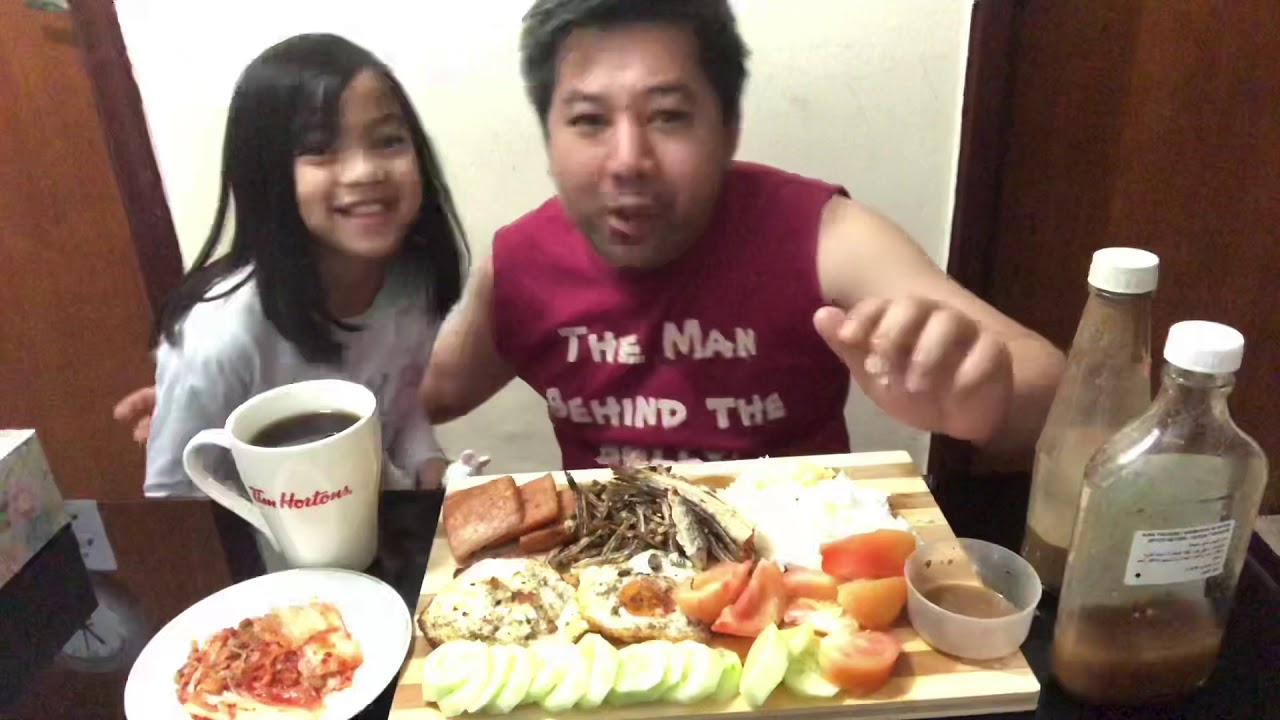 PINOY ALMUSAL (Bulad, Egg, Luncheon Meat & Kimchi) PINOY MUKBANG VLOG ...