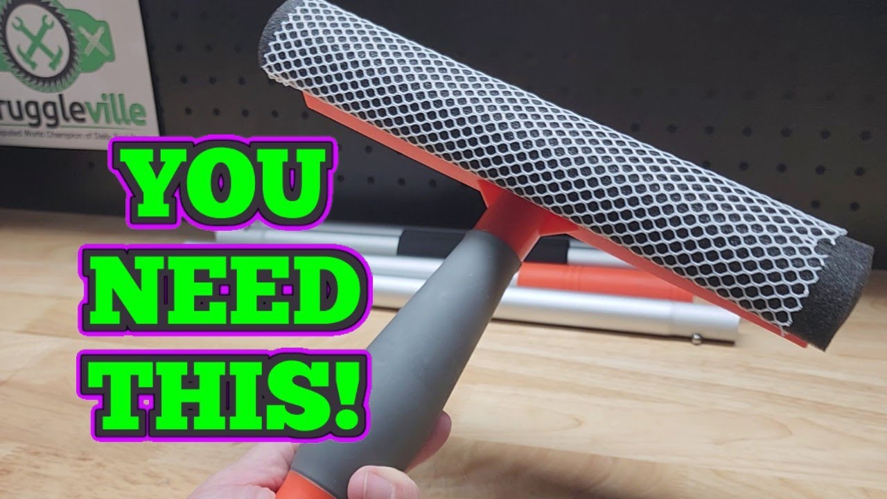 The Window Squeegee You Never Knew You Needed! - YouTube