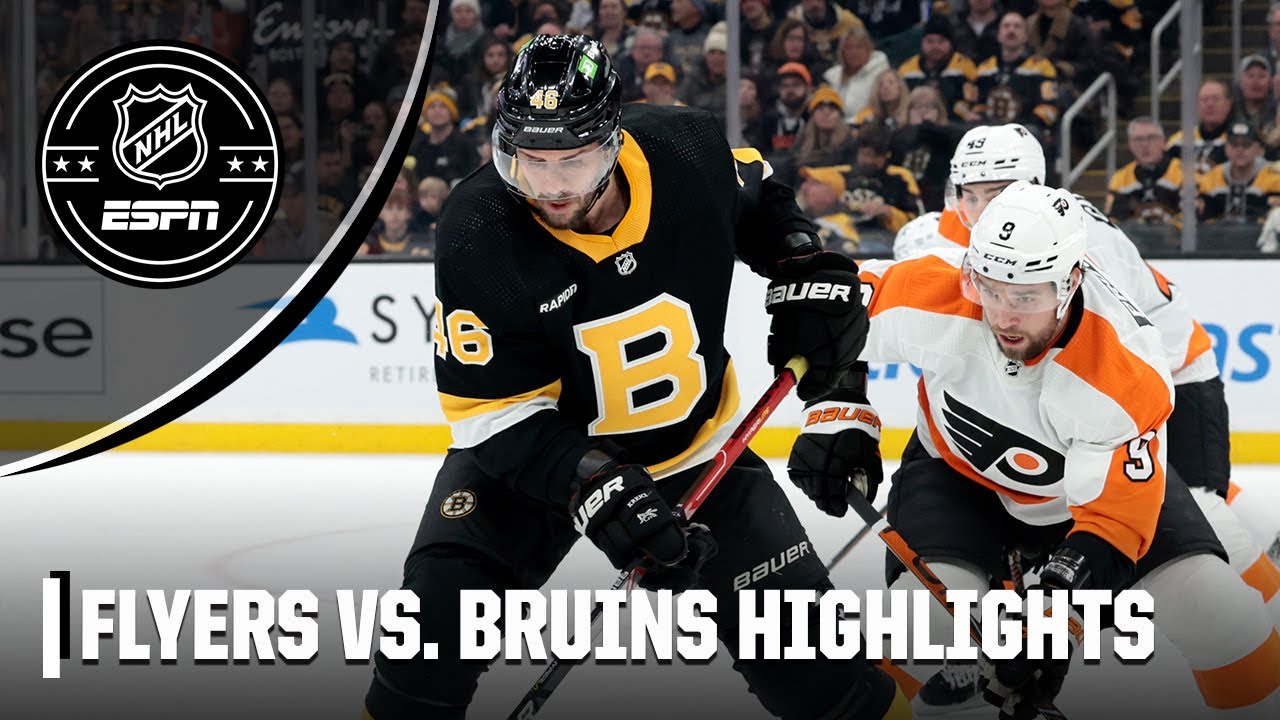 Philadelphia Flyers vs. Boston Bruins | Full Game Highlights - YouTube