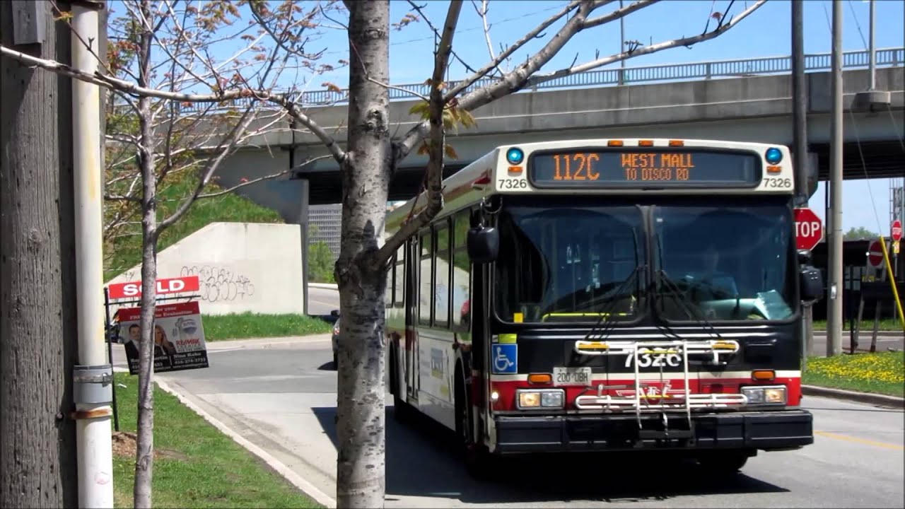 Toronto Transit Commission New Flyer D40LF 7326 - YouTube