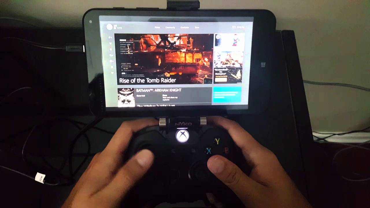Xbox One on HP Stream 7 with Windows 10 - YouTube