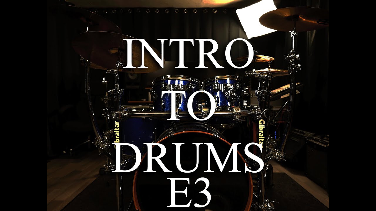 NRG Sounds - Intro To Drums E3 Drum Setup & Positioning - YouTube