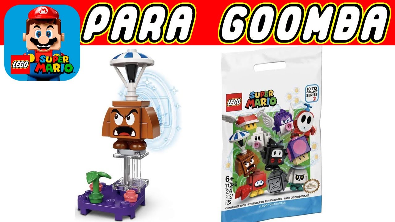 LEGO Instructions | PARA GOOMBA | Lego Super Mario Characters - YouTube