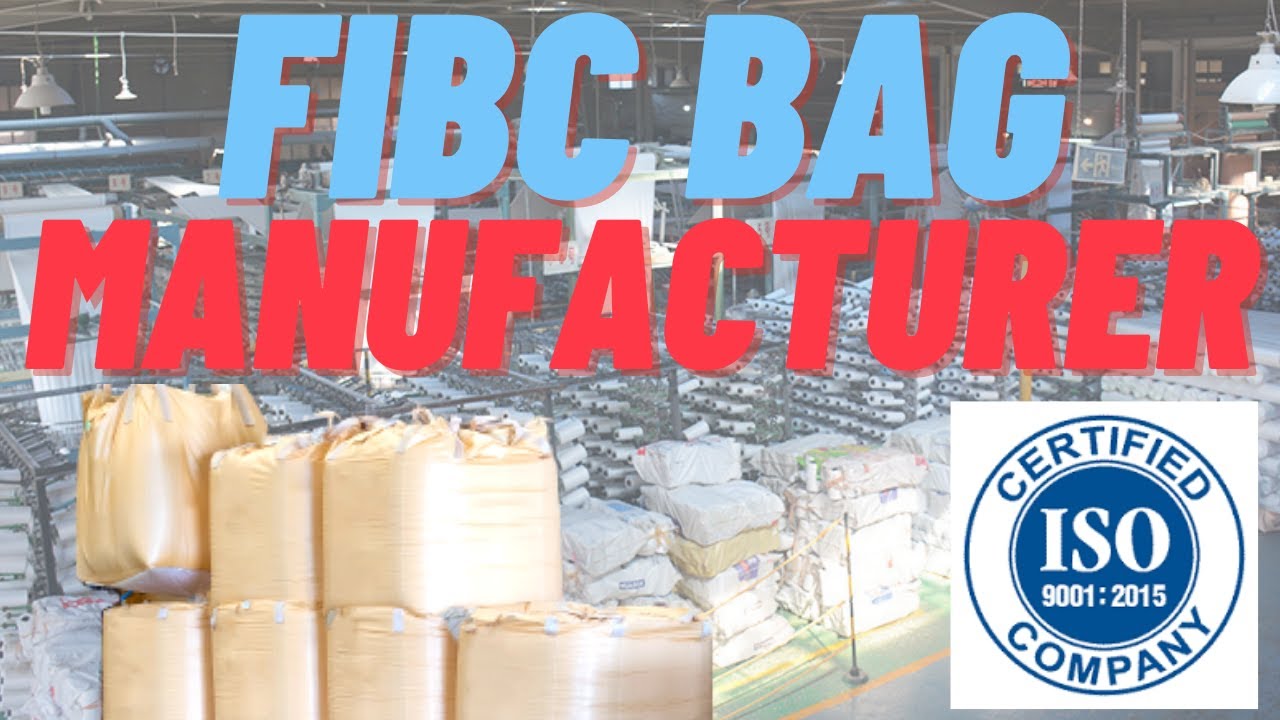 FIBC bag manufacturing process | ISO 9001 FIBC bag manufacturer - YouTube