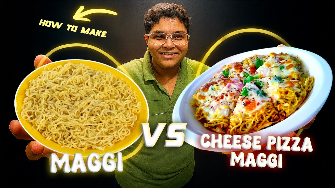 Cheese Pizza Maggi Recipe 🍕| Easy & Quick Maggi Snack - YouTube
