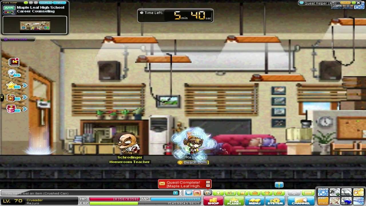 Maplestory (Reboot) - Maple Leaf High - Day 8 - YouTube