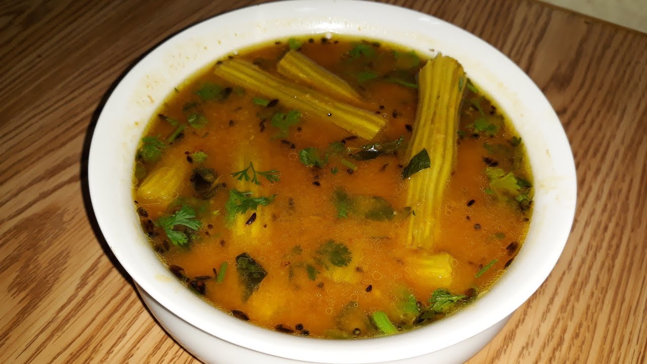 Drumstick ki khatti Dal ( pathli khatti Dal ) Recipe by Simple foods ...