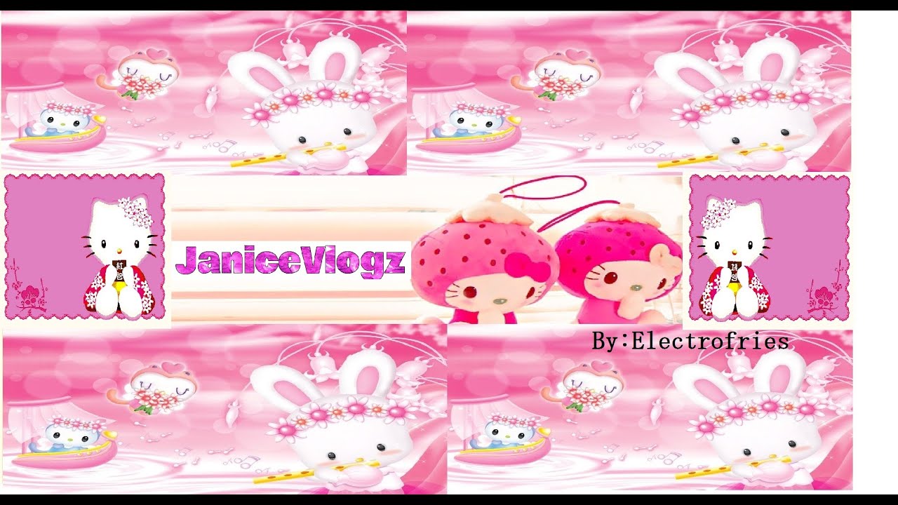 Subscriber Giveaway Kawaii Channel Art - YouTube