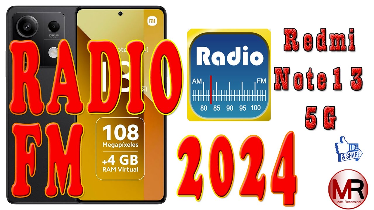 Radio FM Poco-Redmi 2024 con HyperOS e Android 14 - YouTube