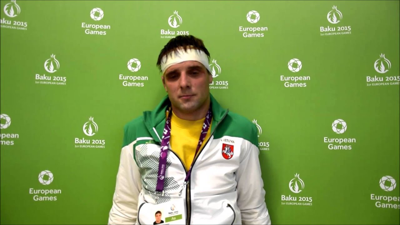 Europos žaidynės: Radvilas Matukas apie kovą su baltarusu - YouTube