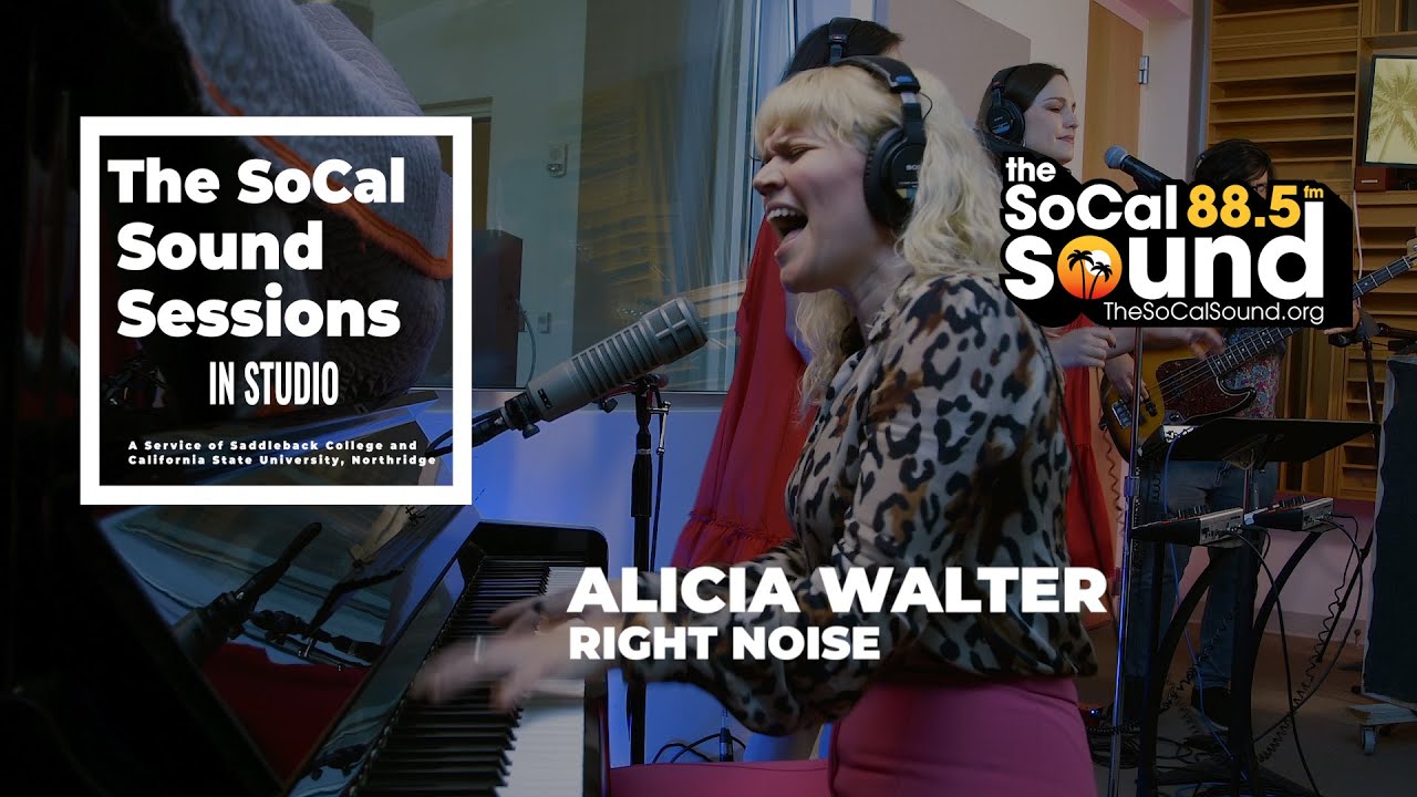 Alicia Walter - Right Noise (LIVE from 88.5FM The SoCal Sound) - YouTube