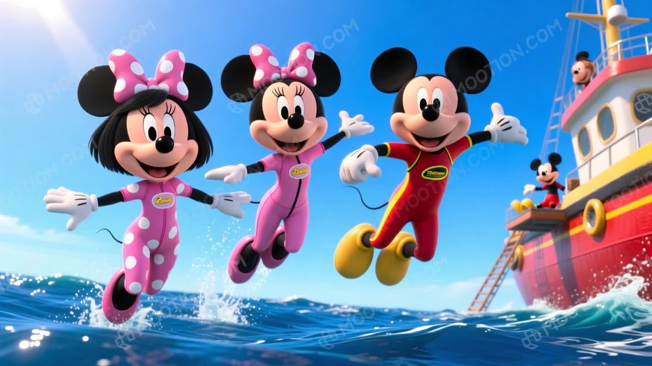💕Minnie Mouse's Underwater Adventure | Magical Ocean Journey🌊🐳🚤 - YouTube