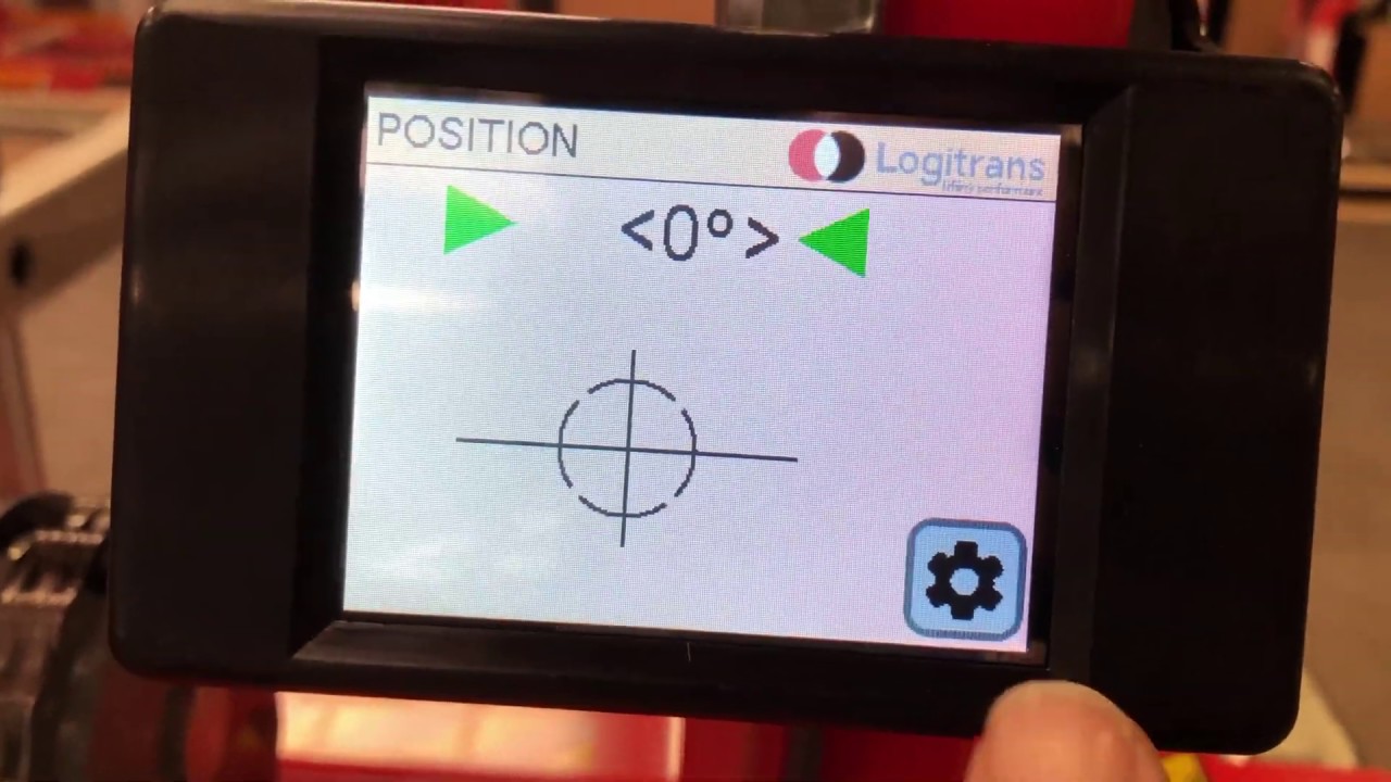 Digital controller on Logitrans Rotator, rotation speed - YouTube