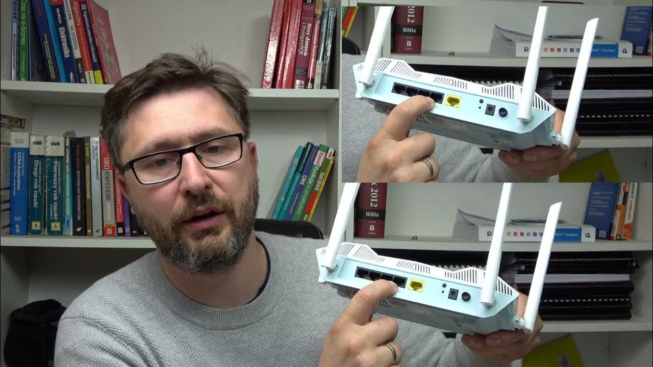 D-Link Router Smart EAGLE PRO AI AX3200 R32 - Pierwsze wrażenie (First impression) - YouTube