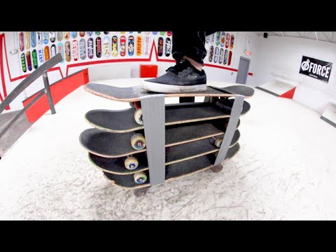 THE QUINTUPLE-DECKER SKATEBOARD. - YouTube