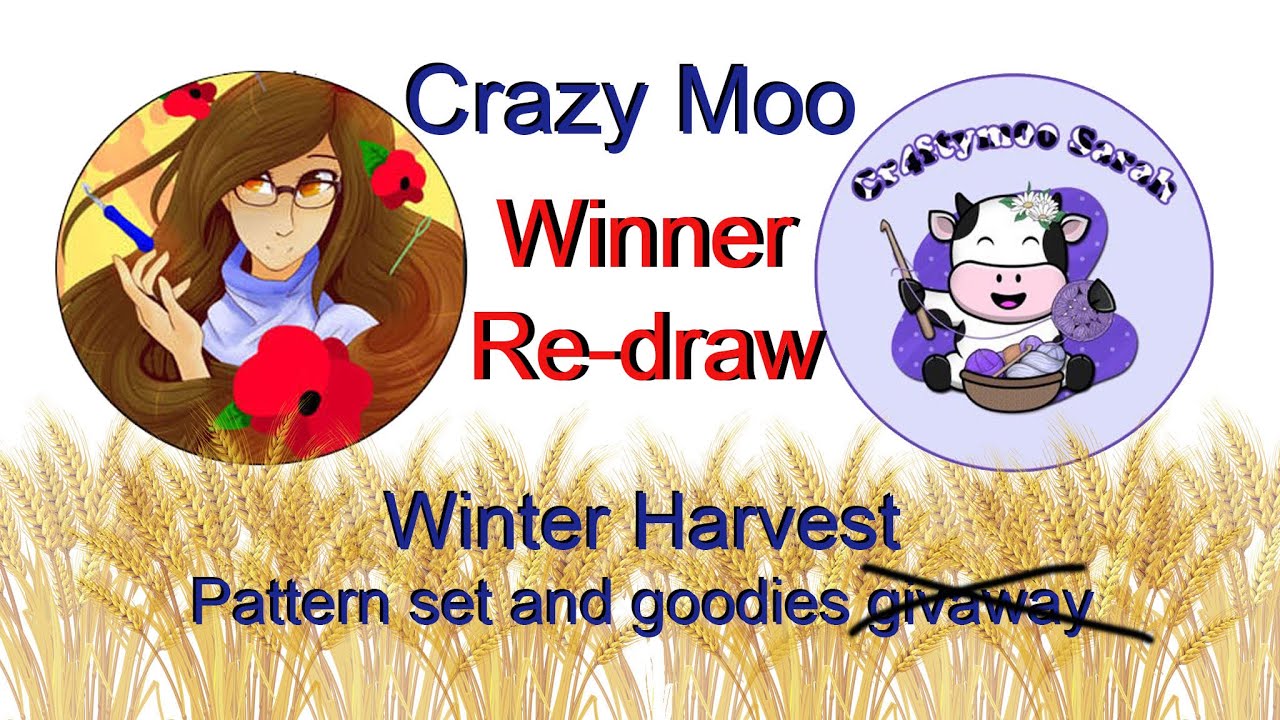 Crazy Moo Giveaway | WINNER ANOUNCEMENT | Take 2 - YouTube