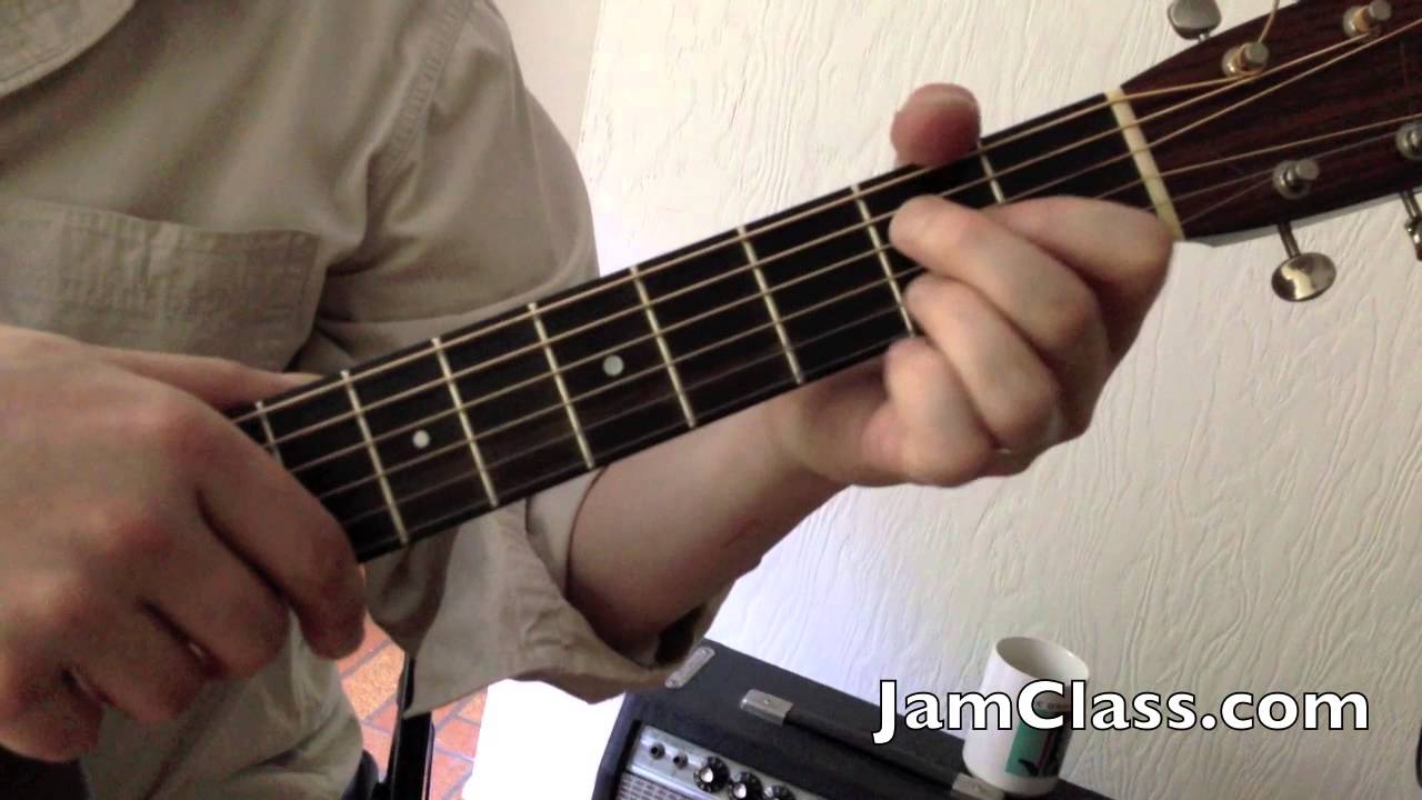 Guitar Lesson - Left Hand Muting Open Chords - YouTube