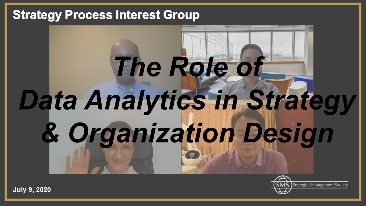 The Role of Data Analytics in Strategy & Organization Design - YouTube