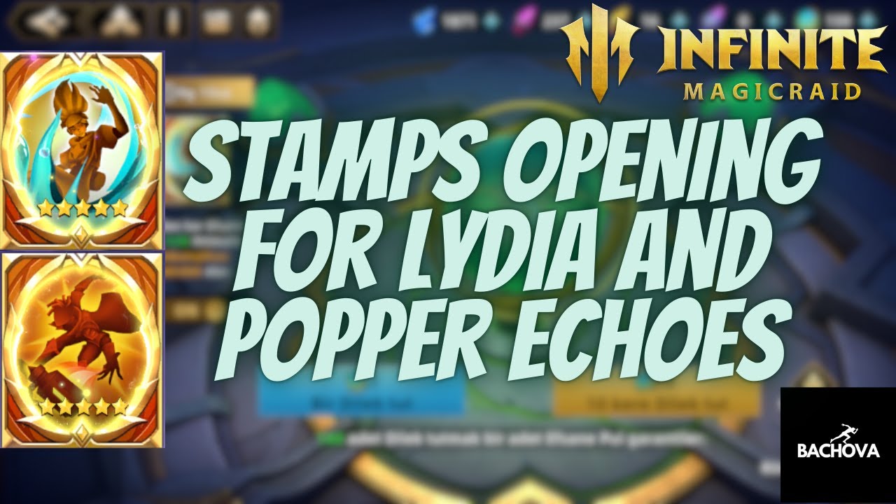 Infinite Magicraid-Stamps Opening For Lydia & Popper Echoes - YouTube