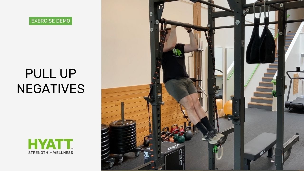 Hyatt S+W Exercise Demo - PULL UP NEGATIVES - YouTube