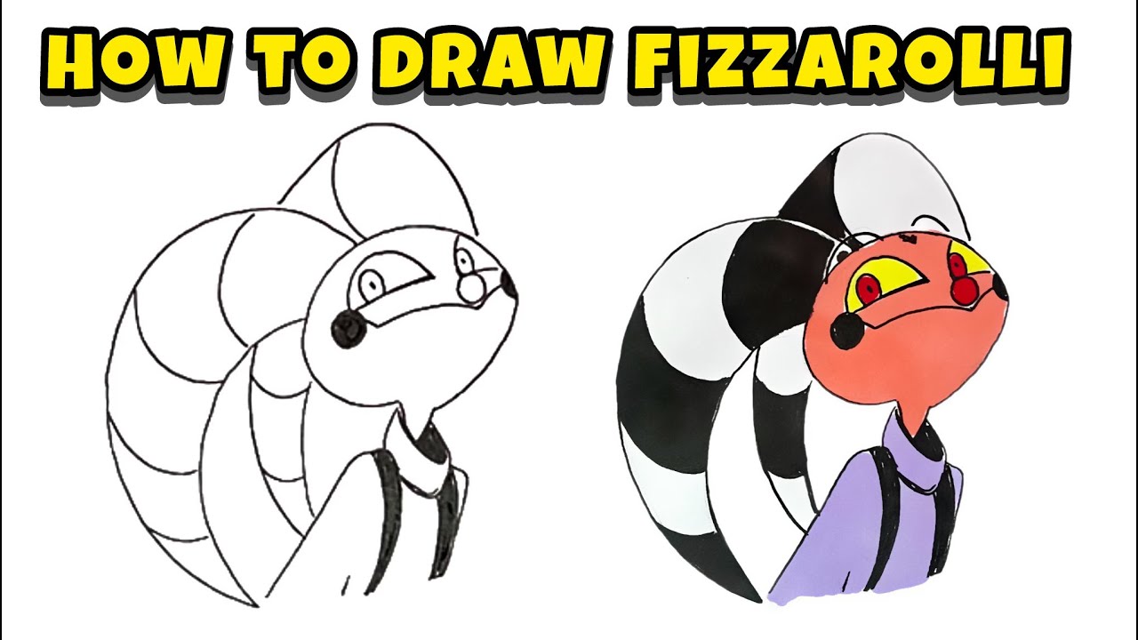 How to Draw Fizzarolli from Helluva Boss – Create Performer and ...