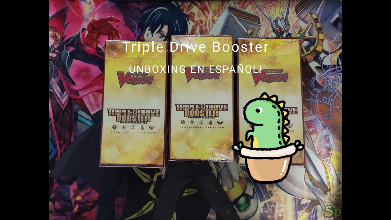 Cardfight Vanguard Triple Drive Booster Unboxing Español! - YouTube