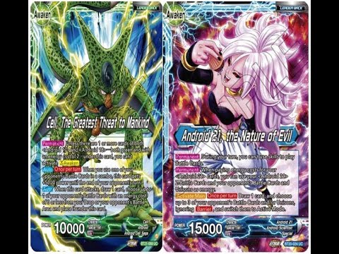 Dragon Ball Super Card Game: Cell (@TheMrFrick) vs Android 21 - YouTube