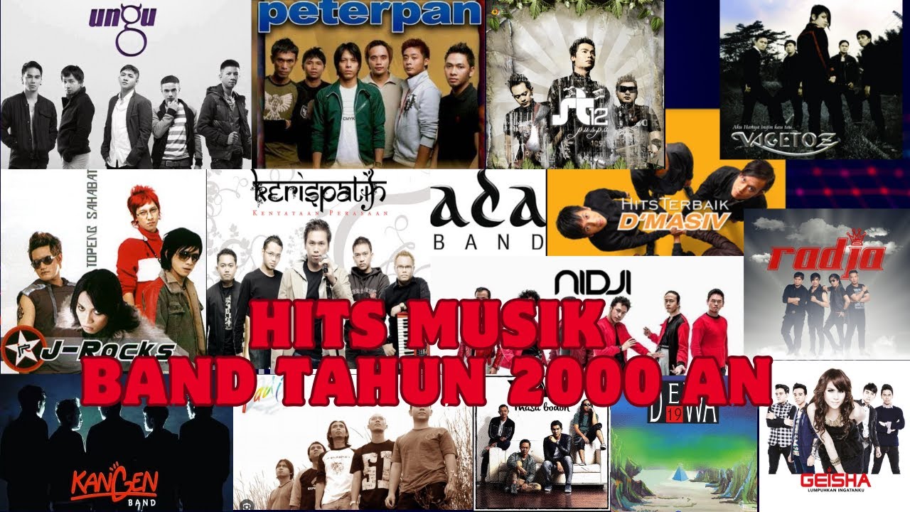 Lagu Band Indonesia tahun 2000an terpopuler - YouTube