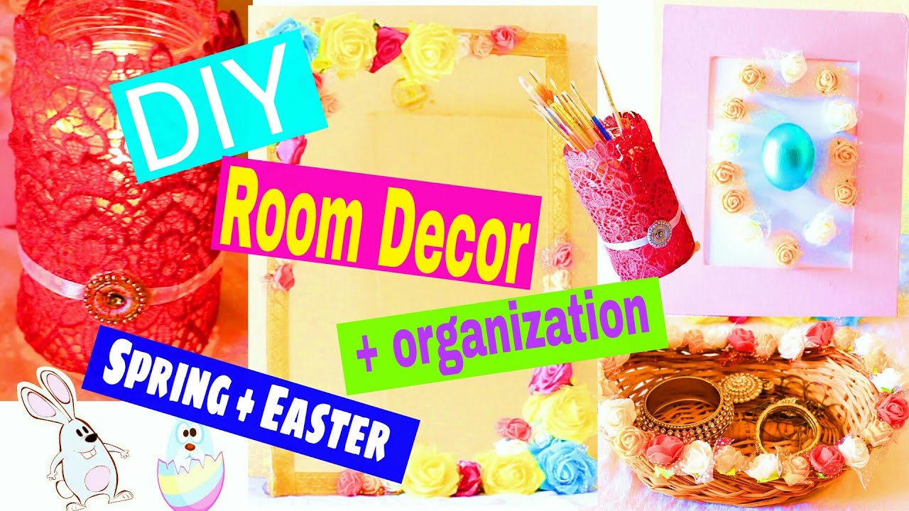 DIY Crafts : Room Decor + organization for Spring & Easter | DIY ideas ...