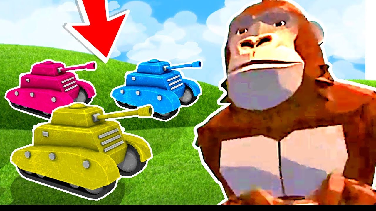 Fighting The UPGRADED SECRET MILITARY As A GIANT MUTANT GORILLA Was A ...