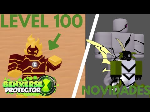 Roblox Benverse Protector- Os 5 Aliens no Level 100 e As Novidades do ...