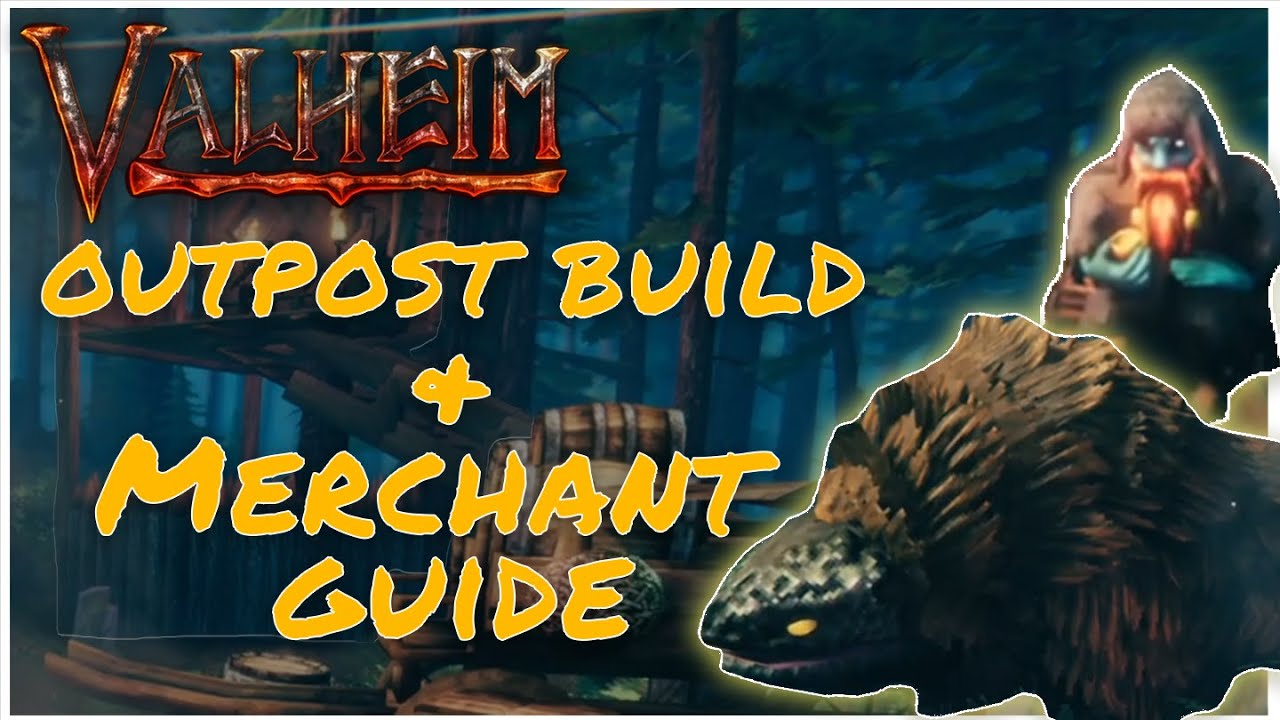 Valheim | Outpost Build & Merchant Guide - YouTube
