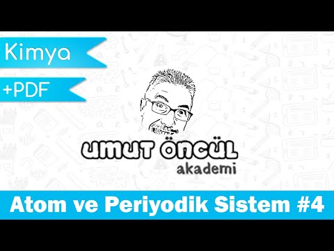 Kimya | TYT | Atom ve Periyodik Sistem #4 | +PDF