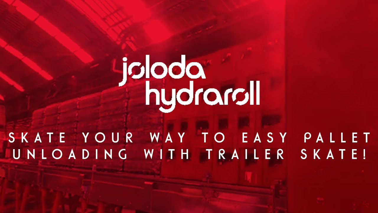 Skate Your Way To Easy Pallet Unloading With Trailer Skate! - YouTube