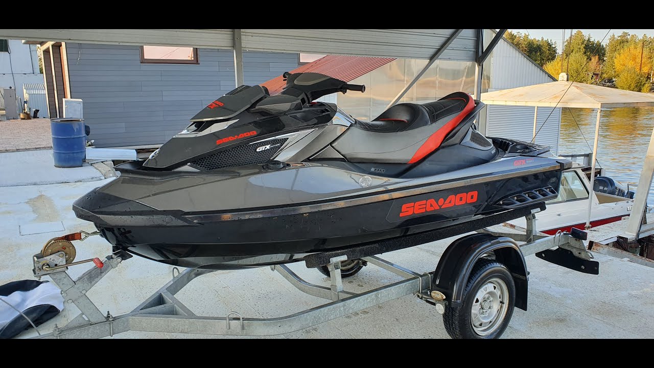Разгон BRP Sea-Doo GTX 4-TEC LTD IS 260 - YouTube
